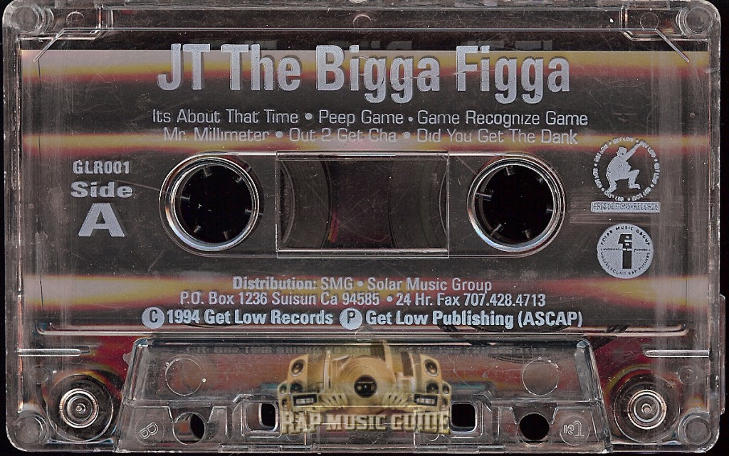 JT The Bigga Figga - Playaz N The Game: 2nd Press. Cassette Tape | Rap Music Guide